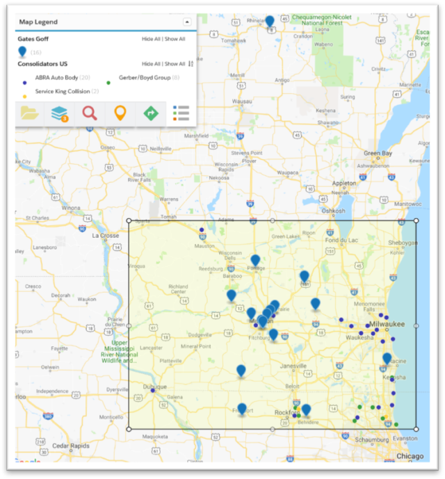 Maps of the Regional and Super Regional MSOs | FOCUS Investment Banking LLC