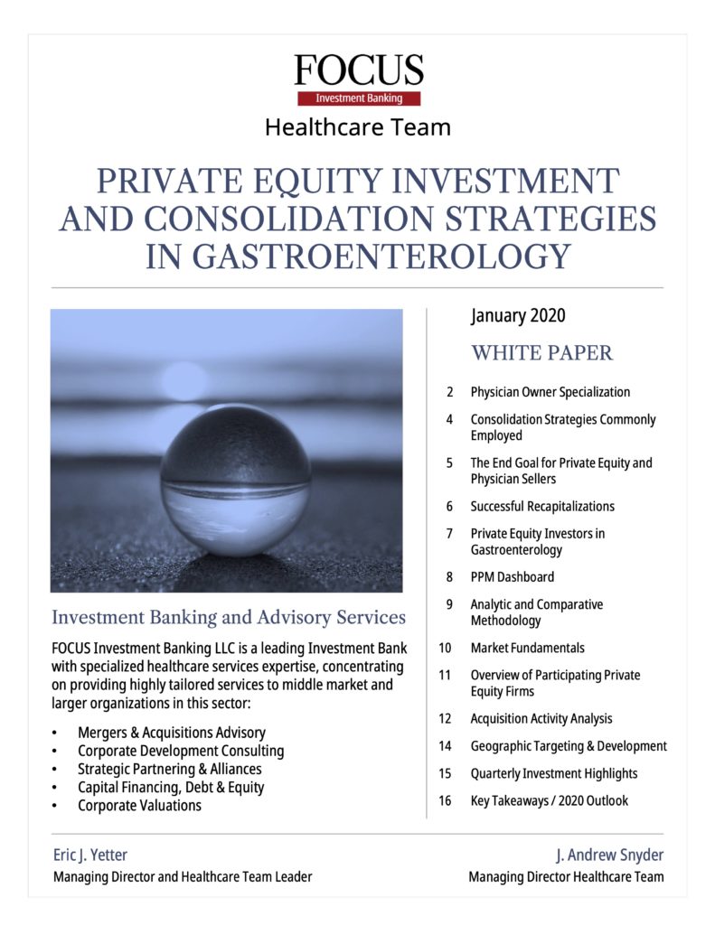 Looking to sell your business in the healthcare industry? | FOCUS ...