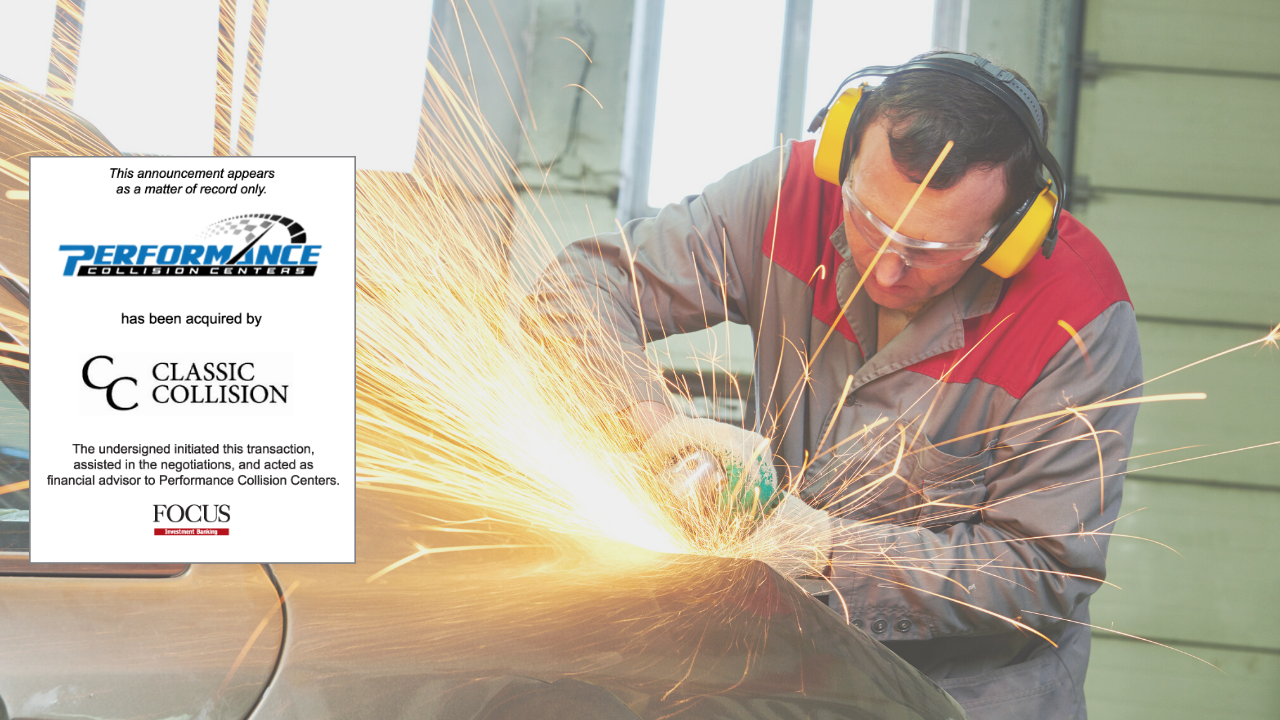 Performance Collision Case Study | FOCUS Investment Banking LLC